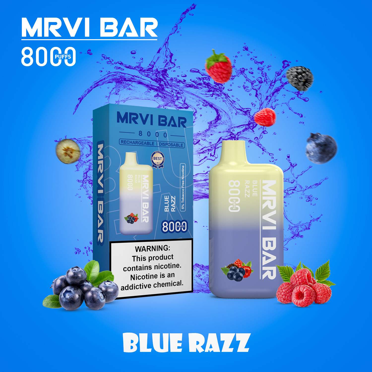 MRVI BAR 8000 PUFFS-Shenzhen Yuerwei Technology Co., Ltd.